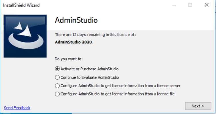 Activating Adminstudio using Different Methods: