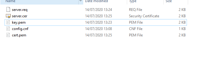 How do I generate my own signed certificate for use with Beacon Monitor?
