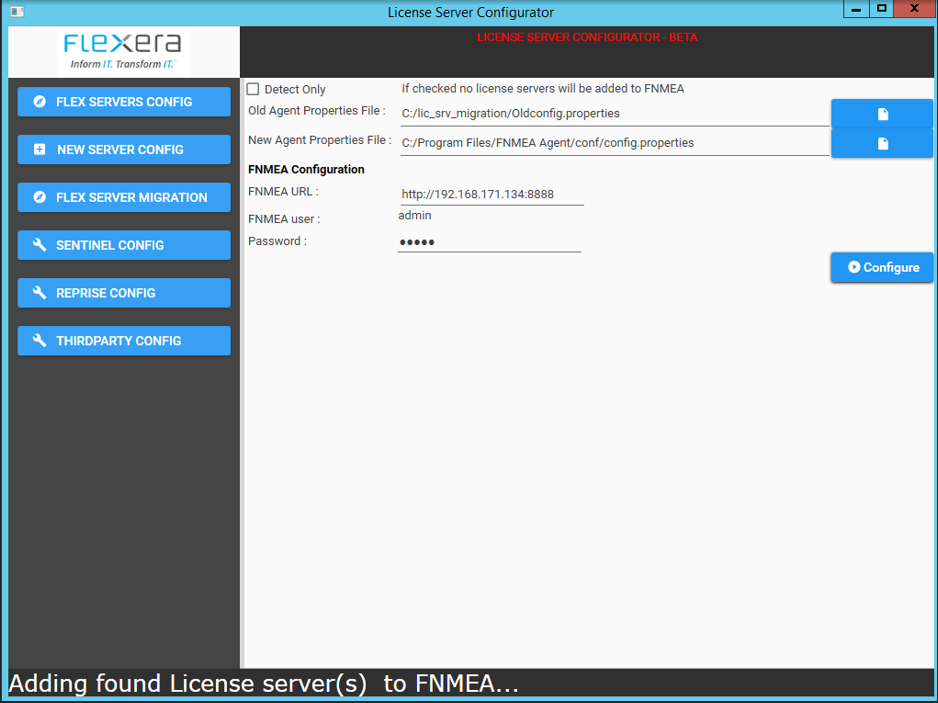 License server configuration automation using FNMEA License Configurator (FNMLC)