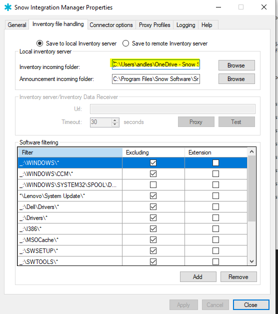 Snow Integration Manager Troubleshooting