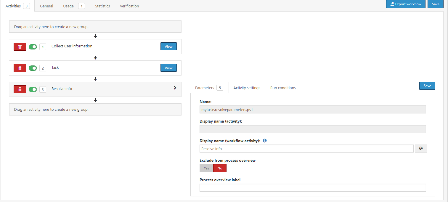 Snow Automation Platform - Workflow Admin