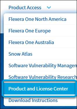 Download the FlexNet Manager for Engineering Applications installers