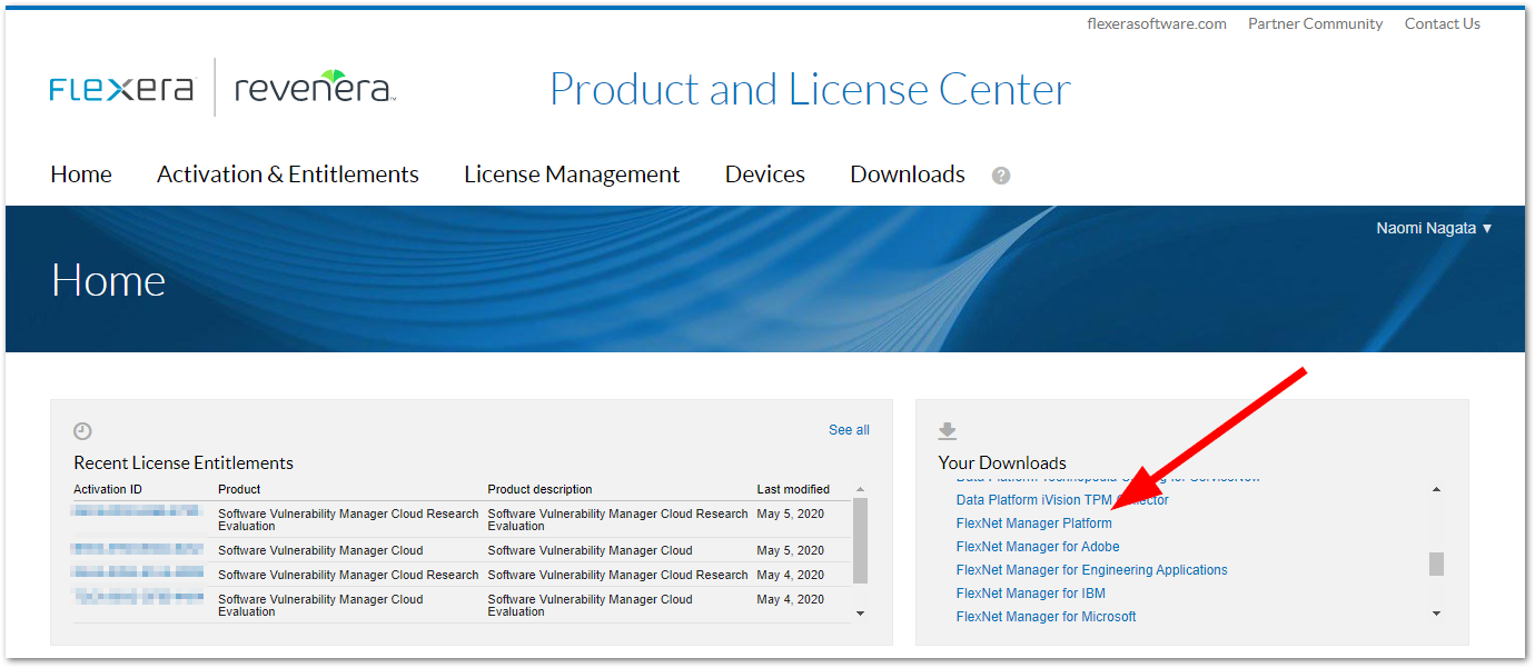 Manually download FlexNet Manager Suite On-premises content libraries